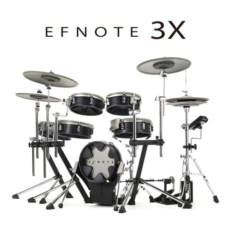 리얼 어쿠스틱 드럼 사운드와 자연스러운 연주감을 자랑하는 EFNOTE 3X : 네이버 블로그