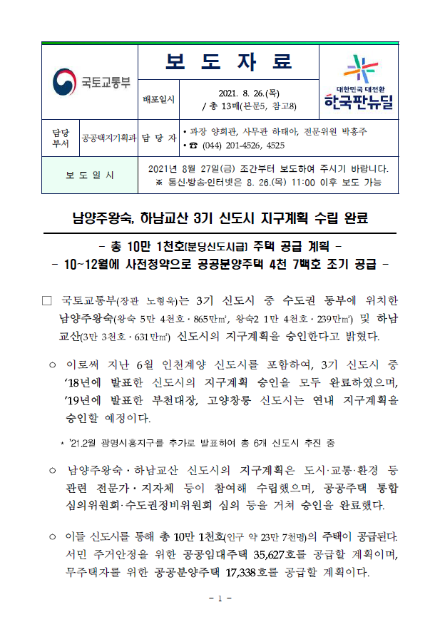 남양주 왕숙 하남 교산지구 지구단위 계획발표 및 린장의 생각 네이버 블로그