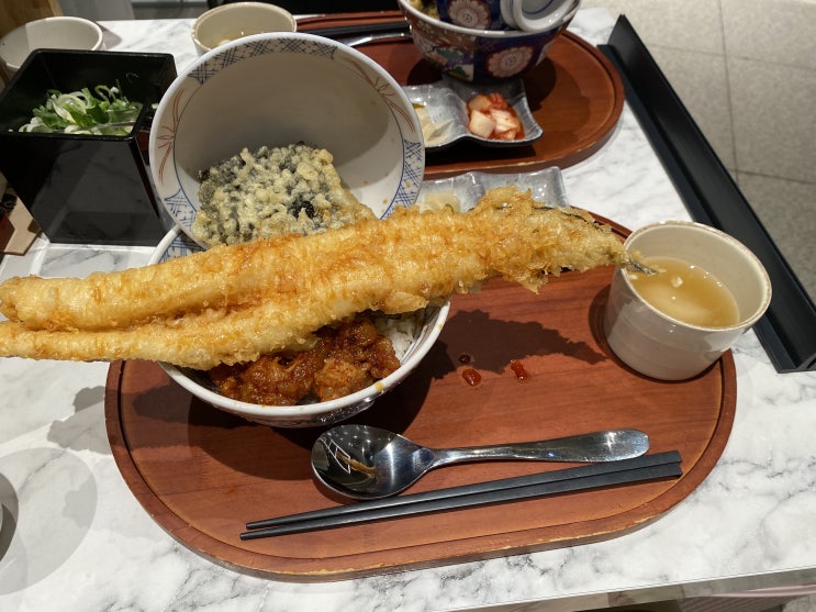 더현대 서울 마츠노하나 텐동 하오섬 홍콩요리 네이버 블로그