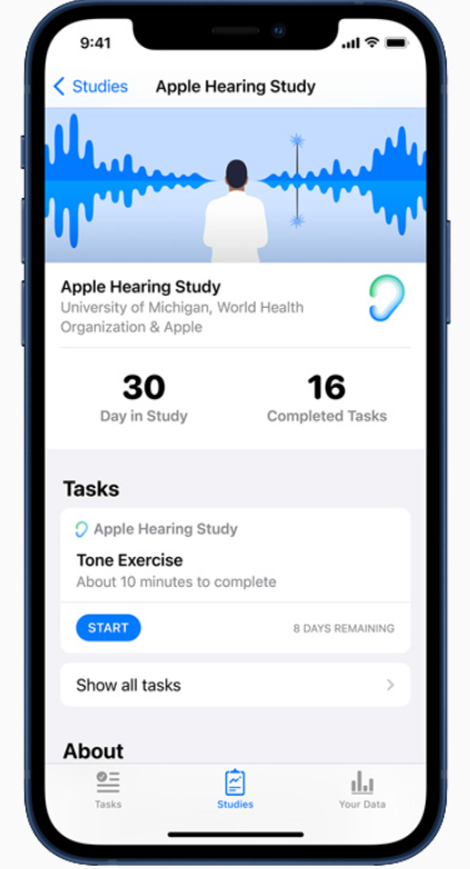 청력건강을 위한 아이폰, 애플워치 사용법과 청력건강에 대한 새로운 인사이트를 알리는 Apple Hearing Study ...