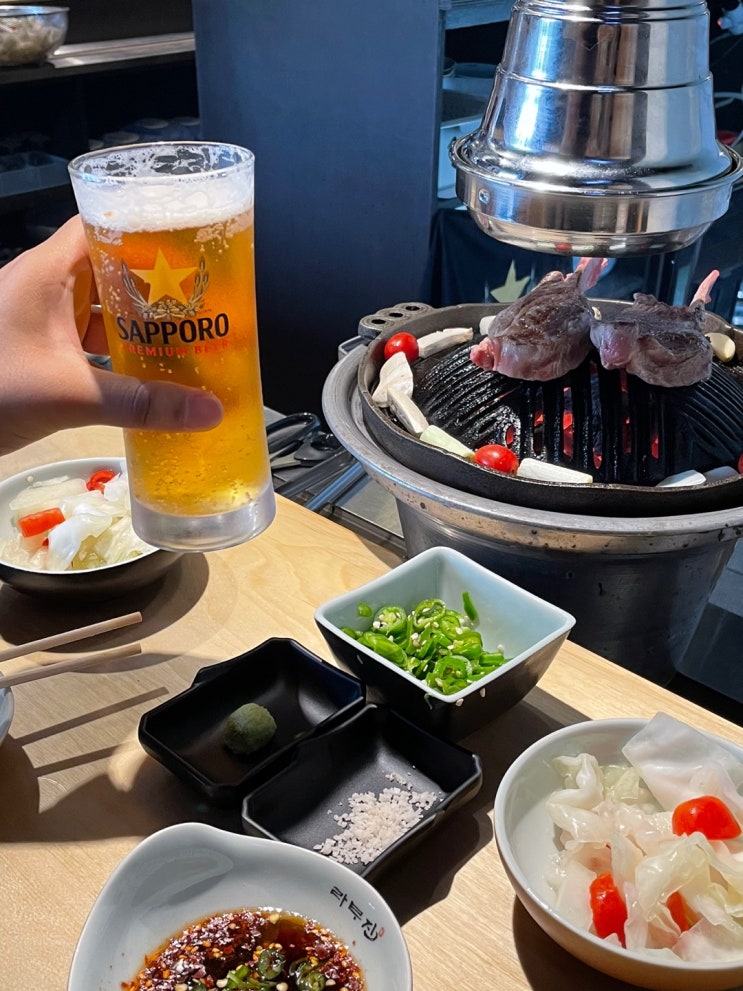 서울종로 한번도 안가본 사람은 있어도 한번만 간 사람은 없다는 양갈비 맛집 서촌 라무진 네이버 블로그