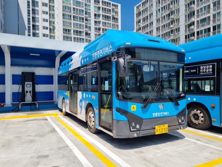 부산 시내버스 남부여객 9번 1210호 "우진산전 아폴로 900 PEV 2021년식" : 네이버 블로그