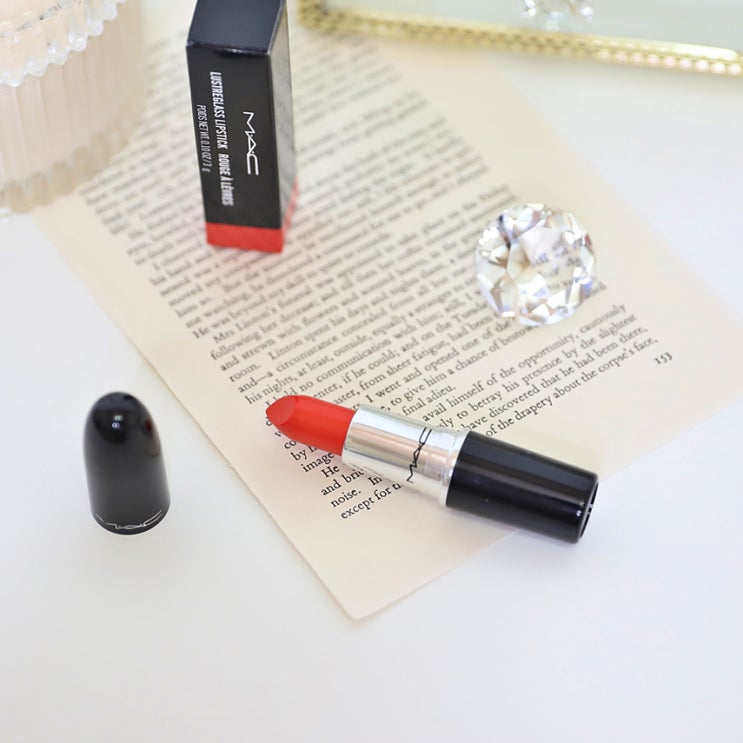 내돈내산 오렌지 컬러 MAC 맥 러스터글래스 립스틱 552 TNTeaser 티엔티저 : 네이버 블로그