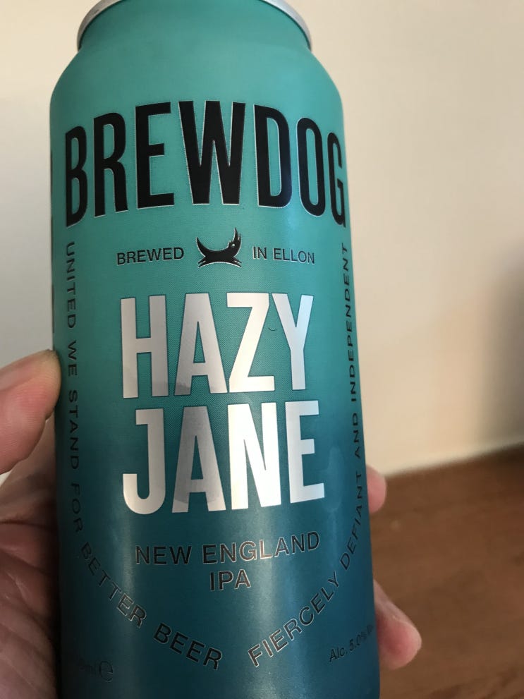 [스코틀랜드 맥주] Brewdog hazy Jane 시음기 : 네이버 블로그