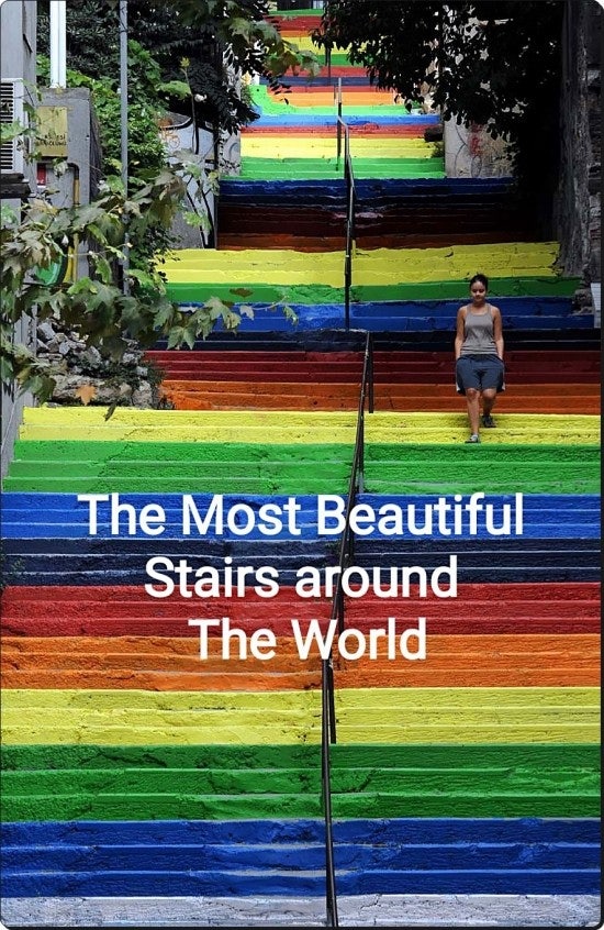 셰계에서 가장 아름다운 계단들! (The Most Beautiful Stairs around The World ...