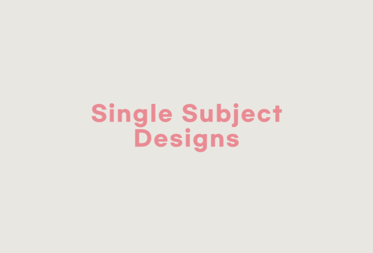 Single Subject Designs 실험설계 방법 : 네이버 블로그