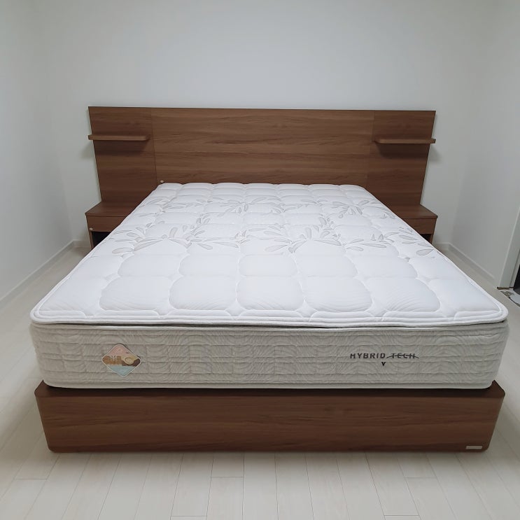 [에이스 침대] 하이브리드테크5+BMA1147 킹사이즈(feat.신혼집 인테리어) : 네이버 블로그