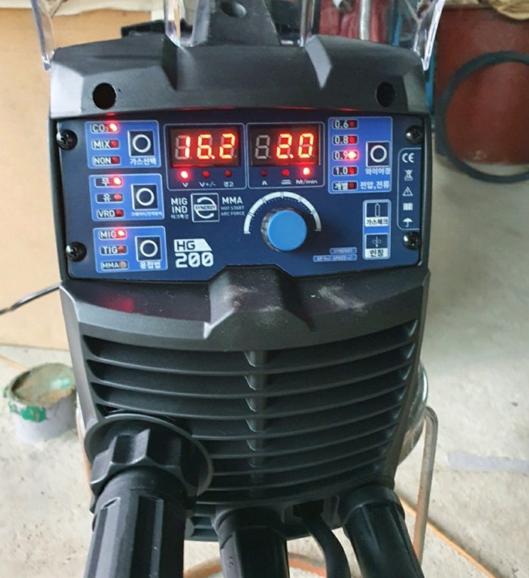 현대 논가스 용접기 HG200 성능 상세정보 및 실사용 후기~ : 네이버 블로그