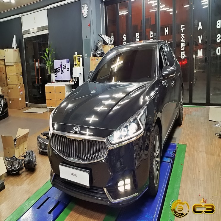 올뉴 k7 순정 LED 프로젝션 라이트 교체 방향등은 거들뿐 : 네이버 블로그
