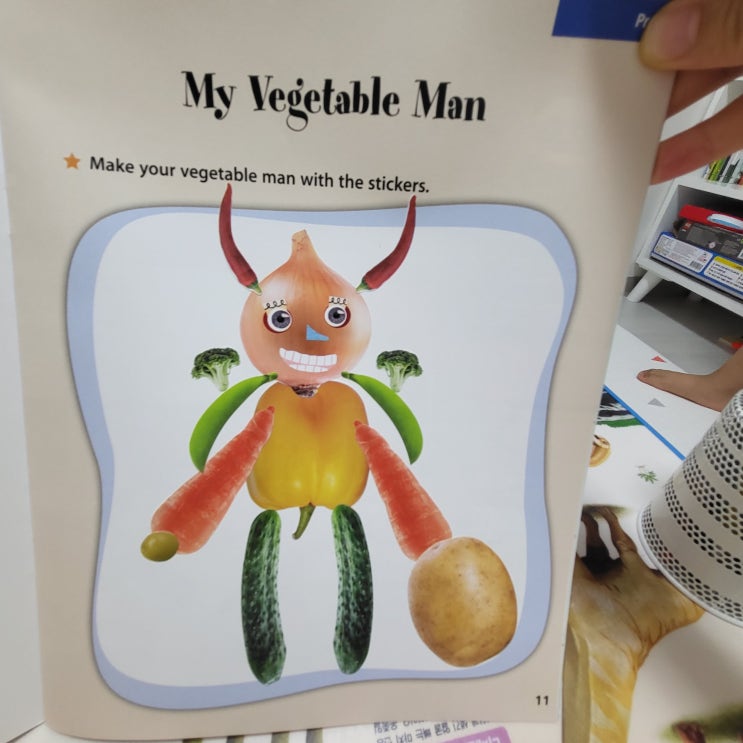 [유아방문영어] the vegetable man! : 네이버 블로그