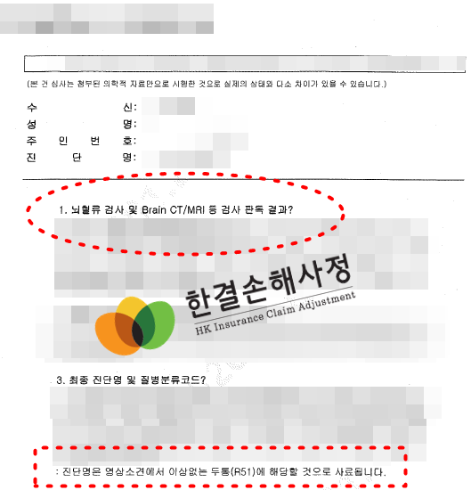 뇌경색 진단 (i63.9) 받았지만 보상은 거절? : 네이버 블로그