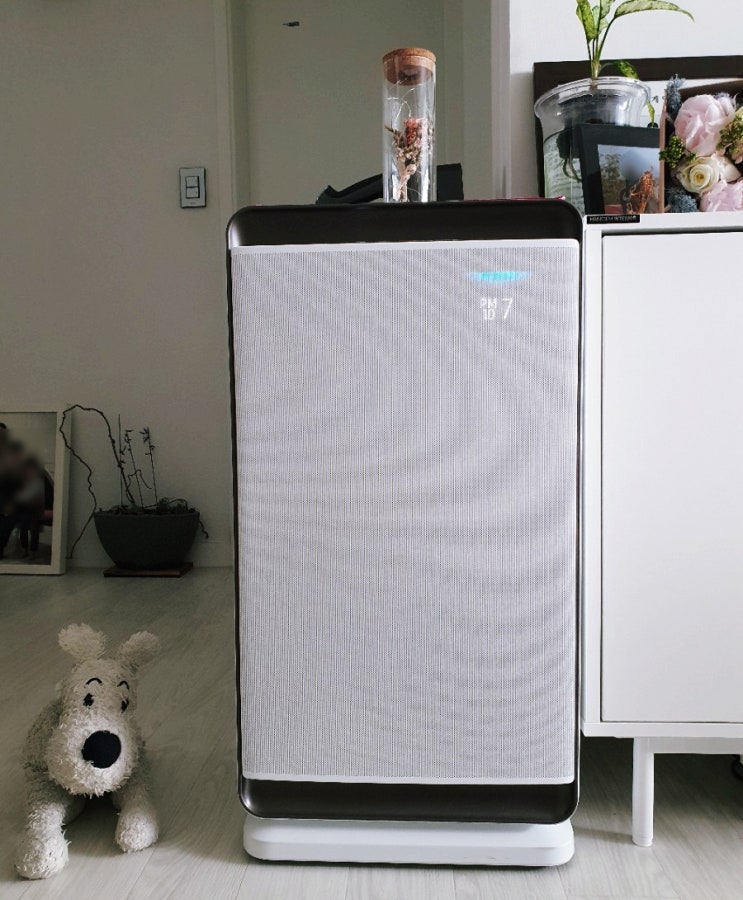 삼성 공기청정기 AX9500 (화이트) 먼지 청소 : 네이버 블로그