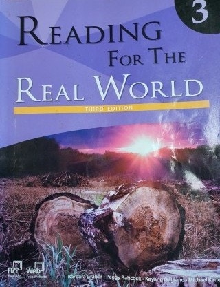Reading for the real world.....Third Edition : 네이버 블로그