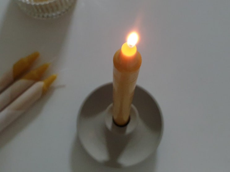천연 밀랍초 만들기 처음 만들어본 밀랍테이퍼캔들 밀랍캔들 만들기 재료 네이버 블로그