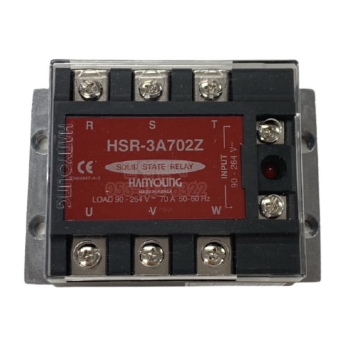 HSR-3A702Z 한영넉스 삼상 3상 70A 무접점릴레이 SSR : 네이버 블로그