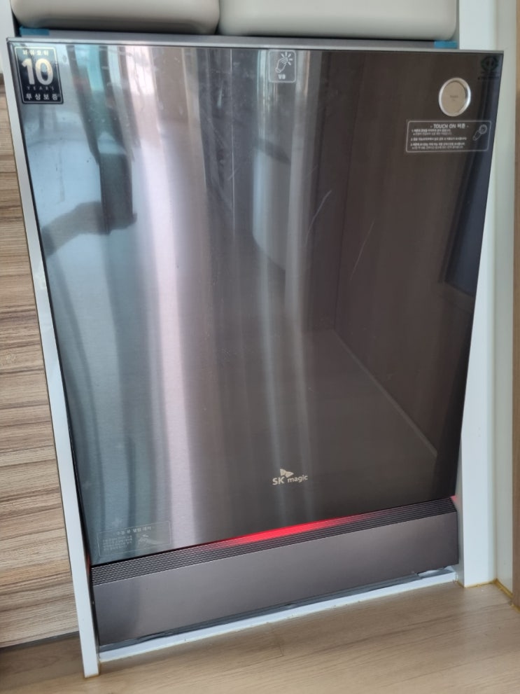SK매직 식기세척기 12인용 터치온 DWA-81U/R 6개월 사용후기, 빌트인 : 네이버 블로그