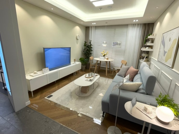 한샘 디자인파크 롯데광복점 방문 후기(한샘 블랑 AV장) : 네이버 블로그