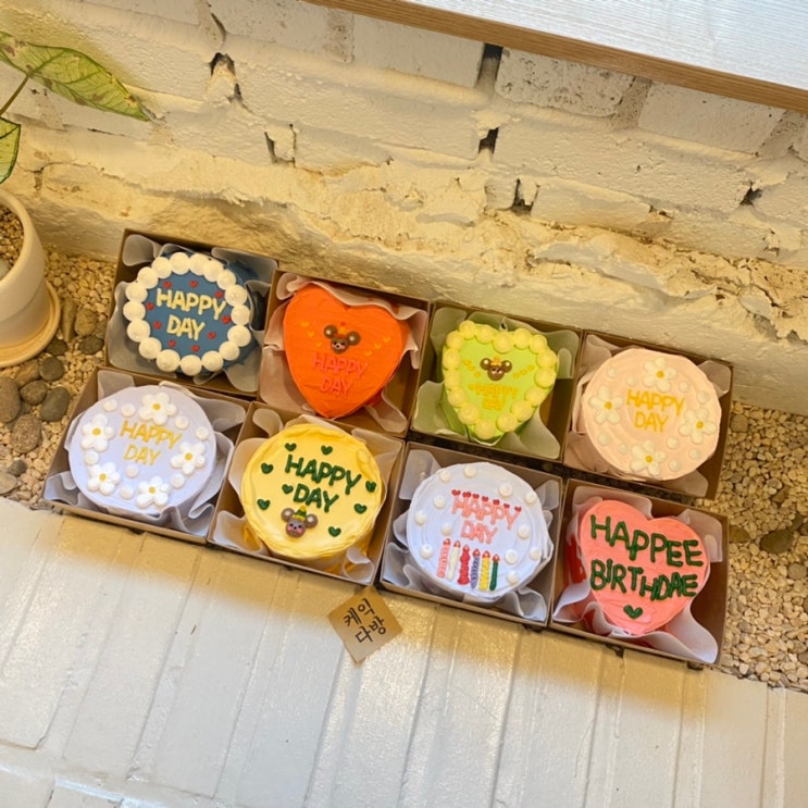 [연남/미니케이크]연남동당일도시락케이크,홍대당일도시락케이크는 케익다방연남점에서🤎 : 네이버 블로그