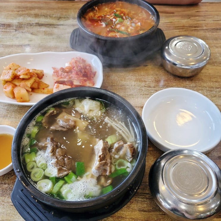 시흥 물왕리저수지 맛집 안동장터소고기국밥 시흥본점 갈비탕도 굿 ᨼ ᩚ 네이버 블로그