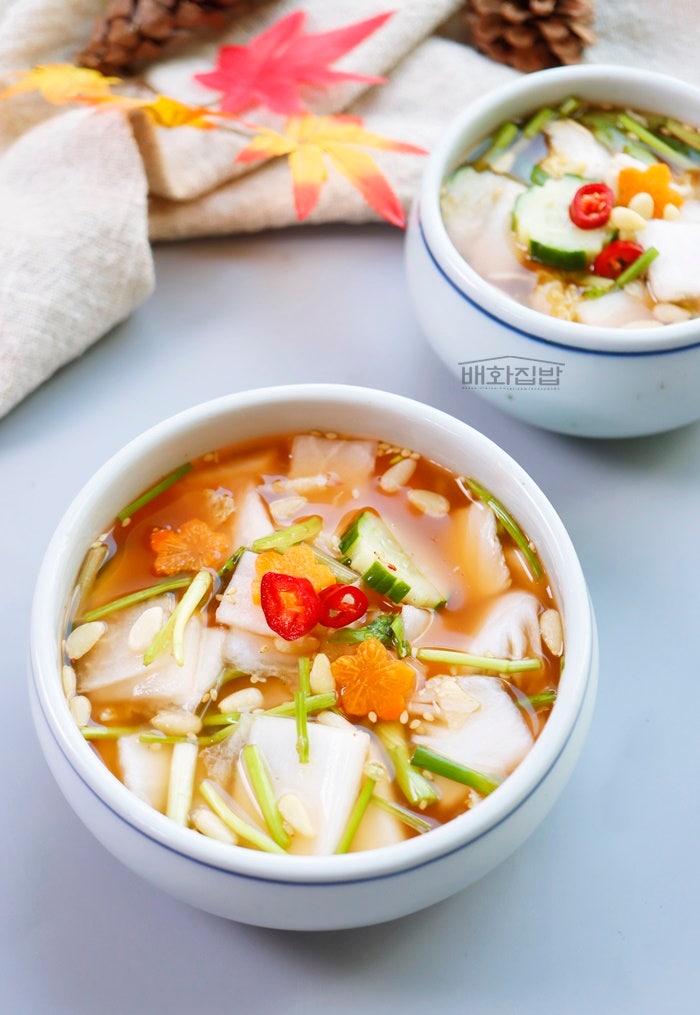 나박김치담그는법 명절음식 나박물김치 배추 물김치 만드는법 네이버 블로그