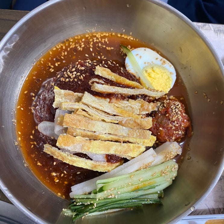 육전과 샤브샤브가 맛있는 진주냉면산홍 본점 공군 교육사령부 맛집 네이버 블로그