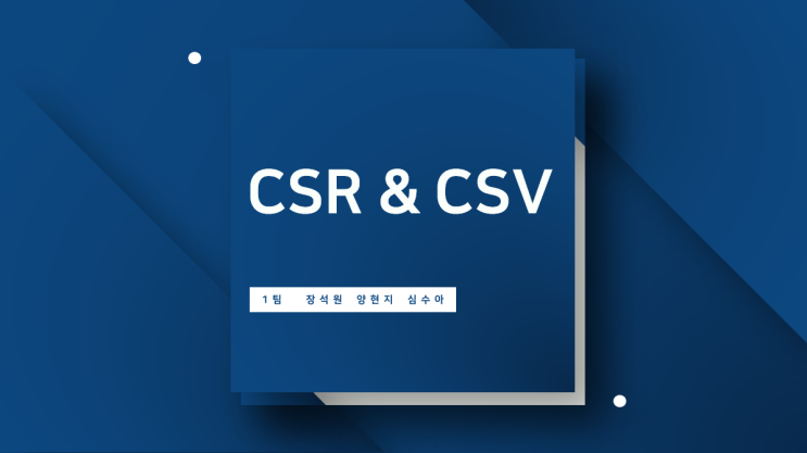 [스터디] CSR&CSV 세션 : 네이버 블로그