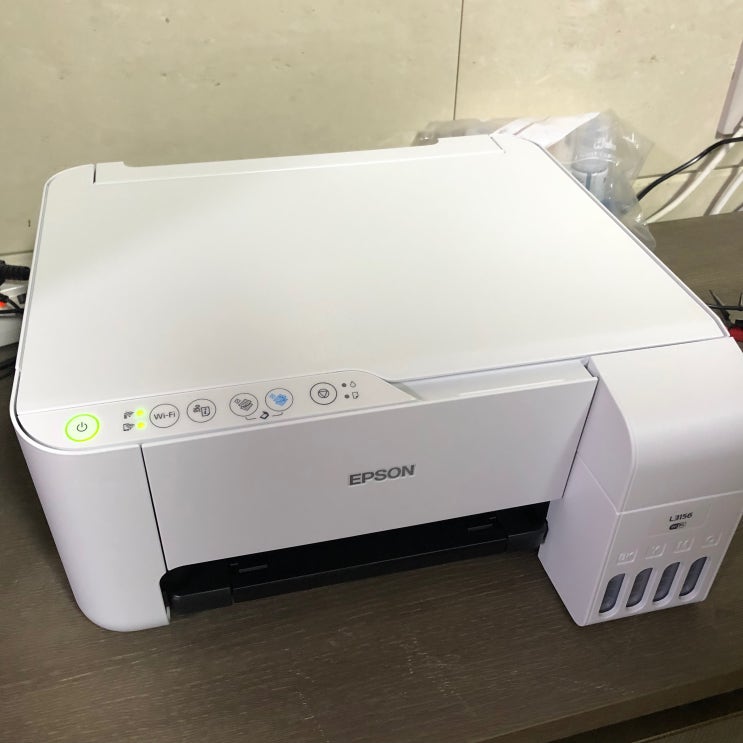 프린터를 새로 장만했습니다. 엡손L3156(Epson L3156) : 네이버 블로그