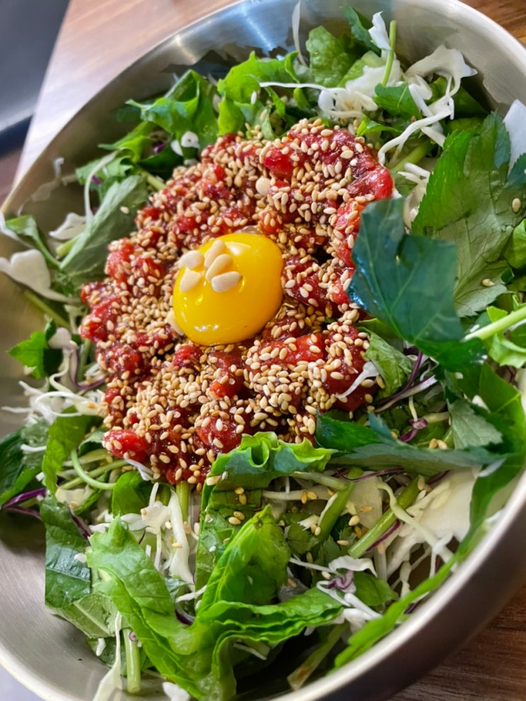 김포 고촌 맛집 모던한식 수다 한우육회비빔밥 후기 네이버 블로그