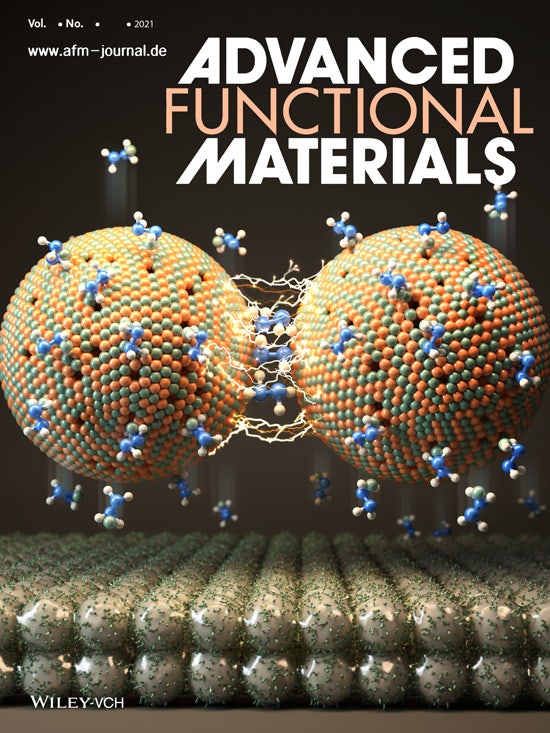 Wiley_ADVANCED FUNCTIONAL MATERIALS표지/논문커버제작/논문커버이미지/논문커버디자인/표지논문/표지논문 ...