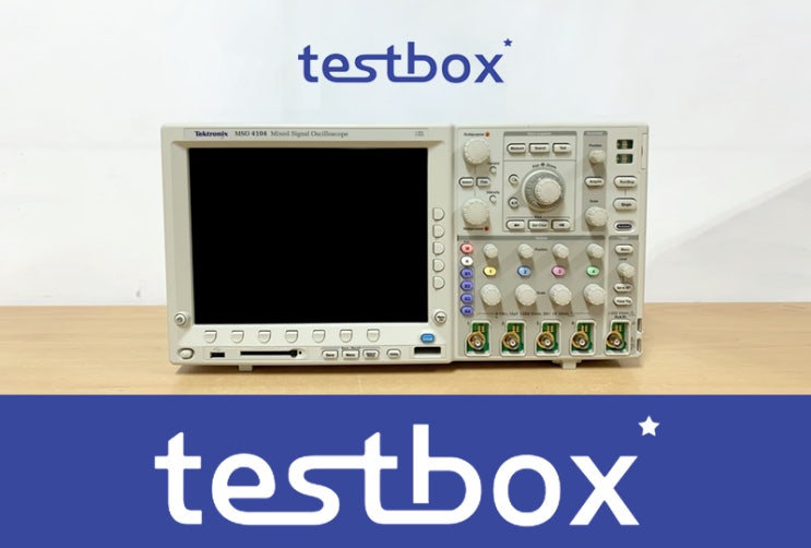 오실로스코프 렌탈/대여 - Tektronix 텍트로닉스 MSO4104 1GHz 4Ch 5GS/s Oscilloscope ...