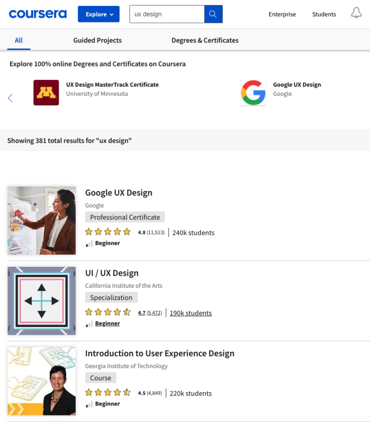 Coursera 코세라 UX/UI 디자인 수업 무료 수강하는 법 (모든 강의에 적용되는 자세한 방법 업데이트) : 네이버 블로그