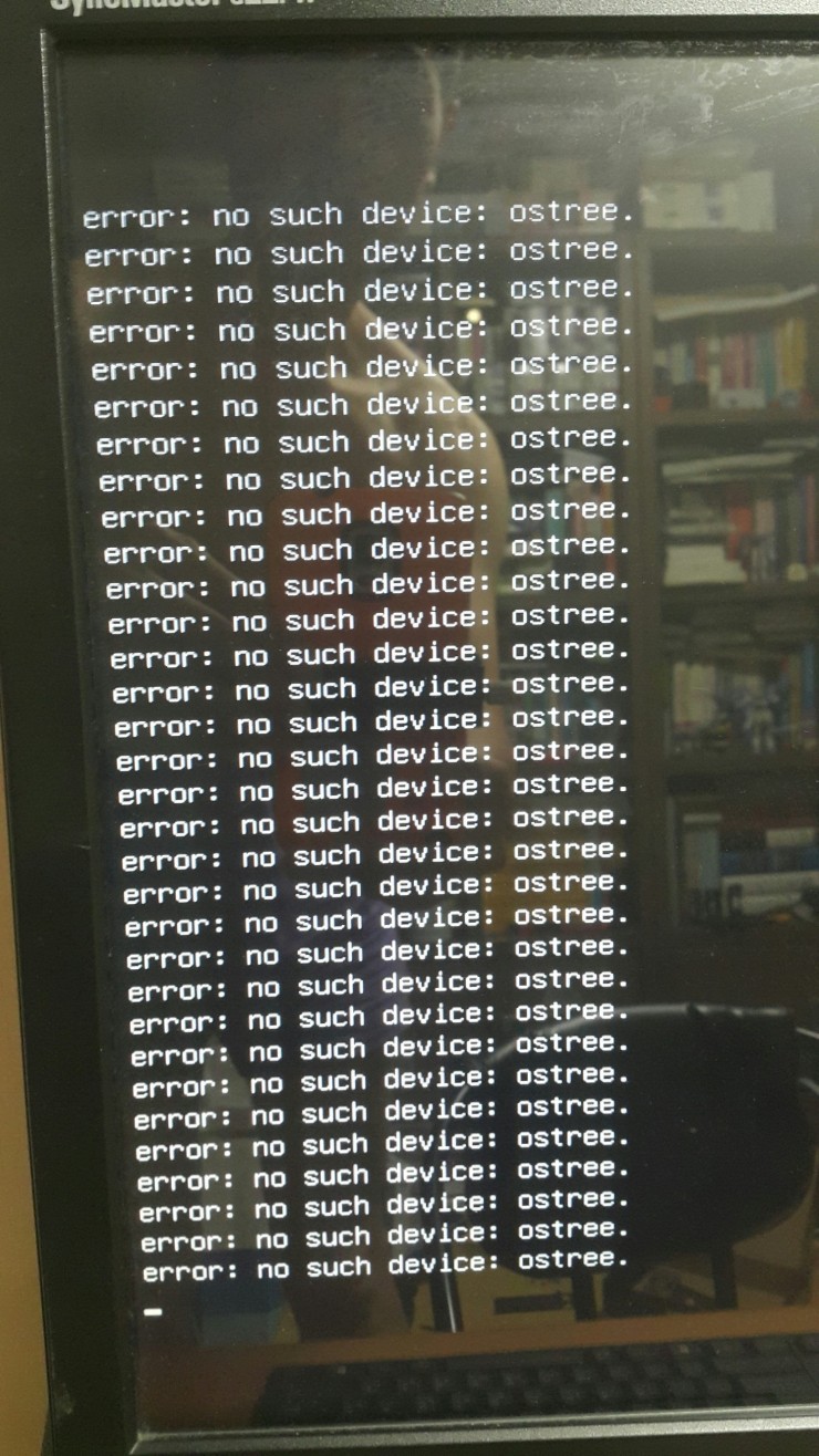 Error No Such Device Ostree 네이버 블로그