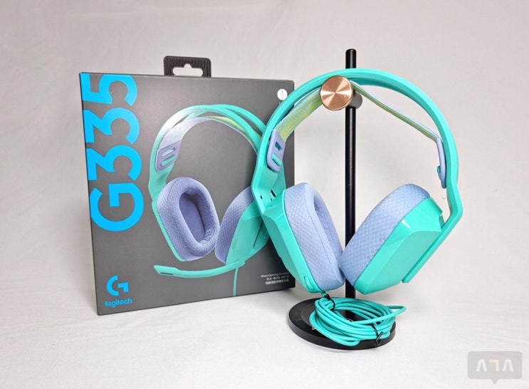 로지텍 (Logitech) 새로운 민트색 G335 게이밍 헤드셋 리뷰 : 네이버 블로그