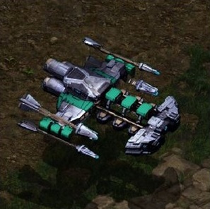 스타크래프트(StarCraft) : 테란(Terran)의 고급 유니트(unit) - 배틀크루저(BattleCruiser ...