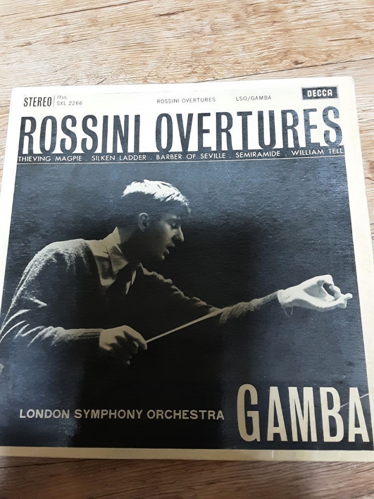 001[DECCA]Rossini Overtures, Gamba : 네이버 블로그
