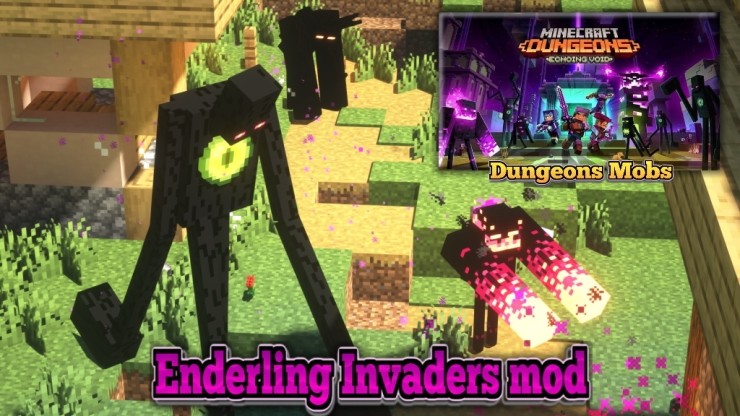 [모드][1.16.5][Forge] 엔더링 인베이더 모드 (Enderling Invaders mod) : 네이버 블로그
