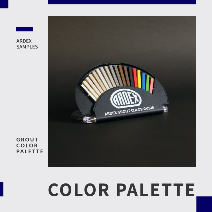 아덱스 방문상담 신청하고, 한정판 샘플 받아가세요! / ARDEX Color Palette : 네이버 블로그