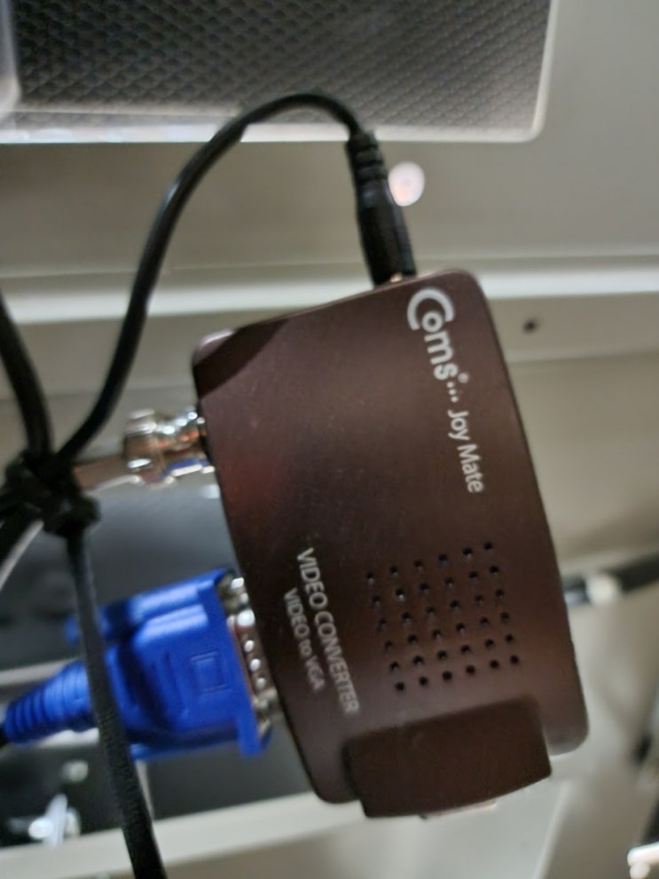 CVBS 아날로그 카메라 RGB모니터와 녹화기없이 연결하기 대전 세종 충남 남강네트워크전산 : 네이버 블로그