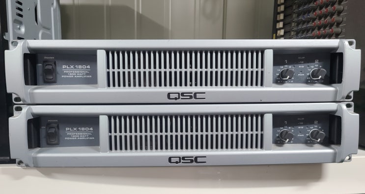 QSC PLX1804 QSC1800와트 파워앰프 : 네이버 블로그