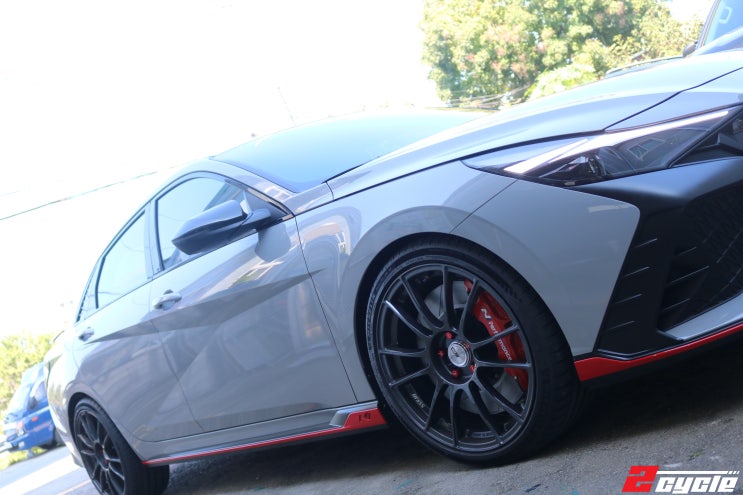 아반떼N 브레이크튜닝 - 네오테크 단조 NF 6P ,청주 투싸이클 ! : 네이버 블로그