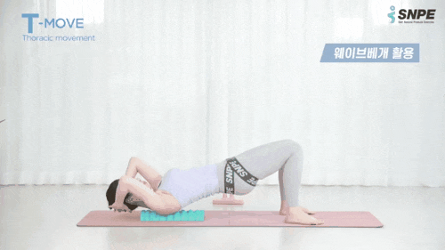 SNPE T 무브 운동 - SNPE 도구 활용 - 웨이브베개, 나무손(다나손) - 어깨가 뭉치셨나요? 소화가 잘 안되세요? T무브~ : 네이버 블로그