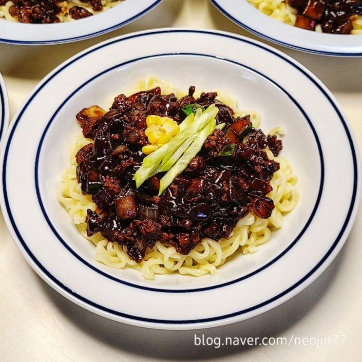 Jinny's집밥다이어리 1월3일 주간밥상 짜장라면 짜파게티의 이유있는 변신 : 네이버 블로그