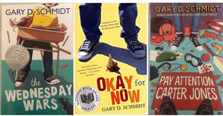 The Wednesday wars/ Okay for now / Pay attention, Carter Jones by Gary ...
