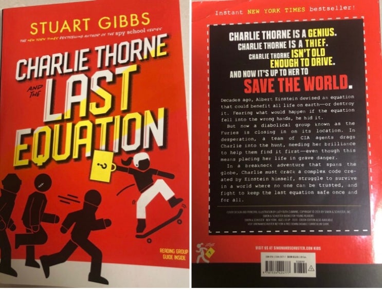 Charlie Thorne and the last equation by Stuart Gibbs+ : 네이버 블로그