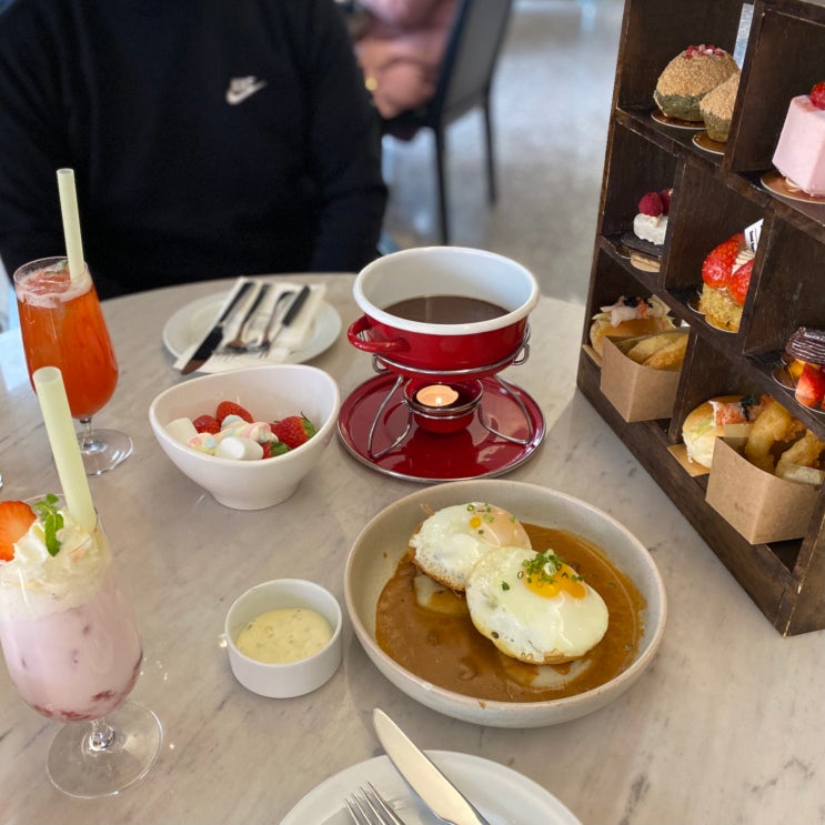 호텔 애프터눈티 포포인츠 바이 쉐라톤 서울 강남 에볼루션 오마이베리세트 네이버 블로그