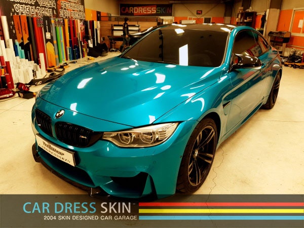 BMW M4 3M 1080-G356 Gloss Atomic Teal (아토믹틸) 래핑 : 네이버 블로그