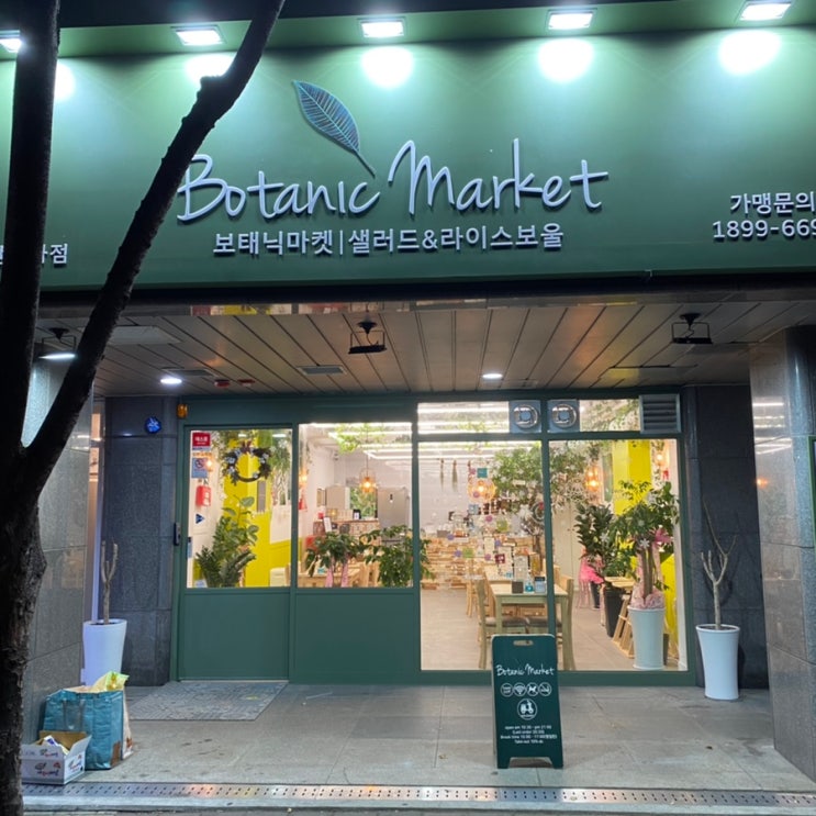 울산맛집 / 동구맛집) 보태닉마켓 , Botanic Market , 샐러드전문점 : 네이버 블로그