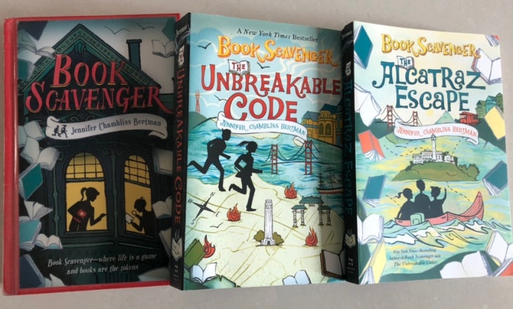Book Scavenger / The Unbreakable Code/ The Alcatraz Escape by Jennifer ...