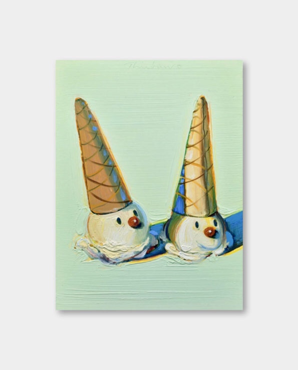 웨인 티보의 아이스크림 그림_Jolly Cones : 네이버 블로그