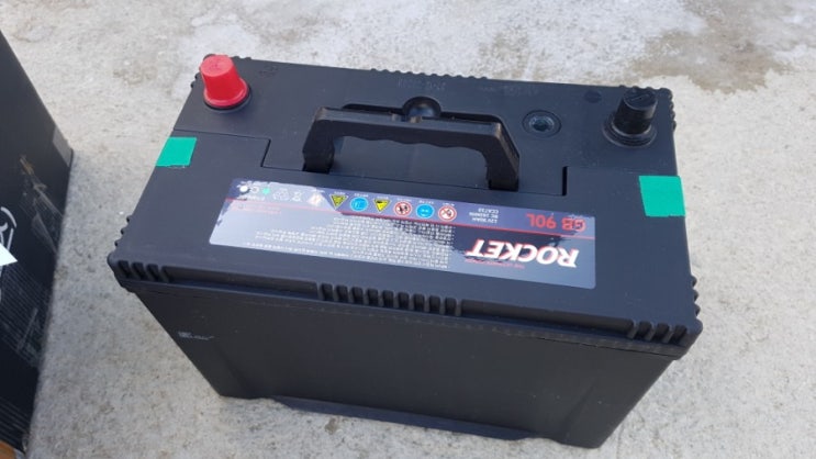 쏘렌토r 자동차 배터리 GB90L 자가 교체(셀프 교체) : 네이버 블로그